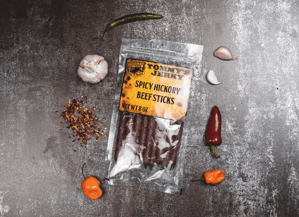 Hot Hickory Beef Sticks